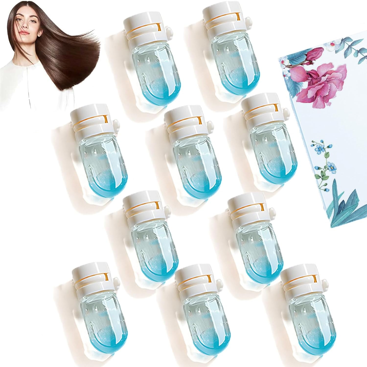 Perfume&Oil 2 In 1-Avocado Nourishing&Shining Hair Oil,10 Pcs Scented ...