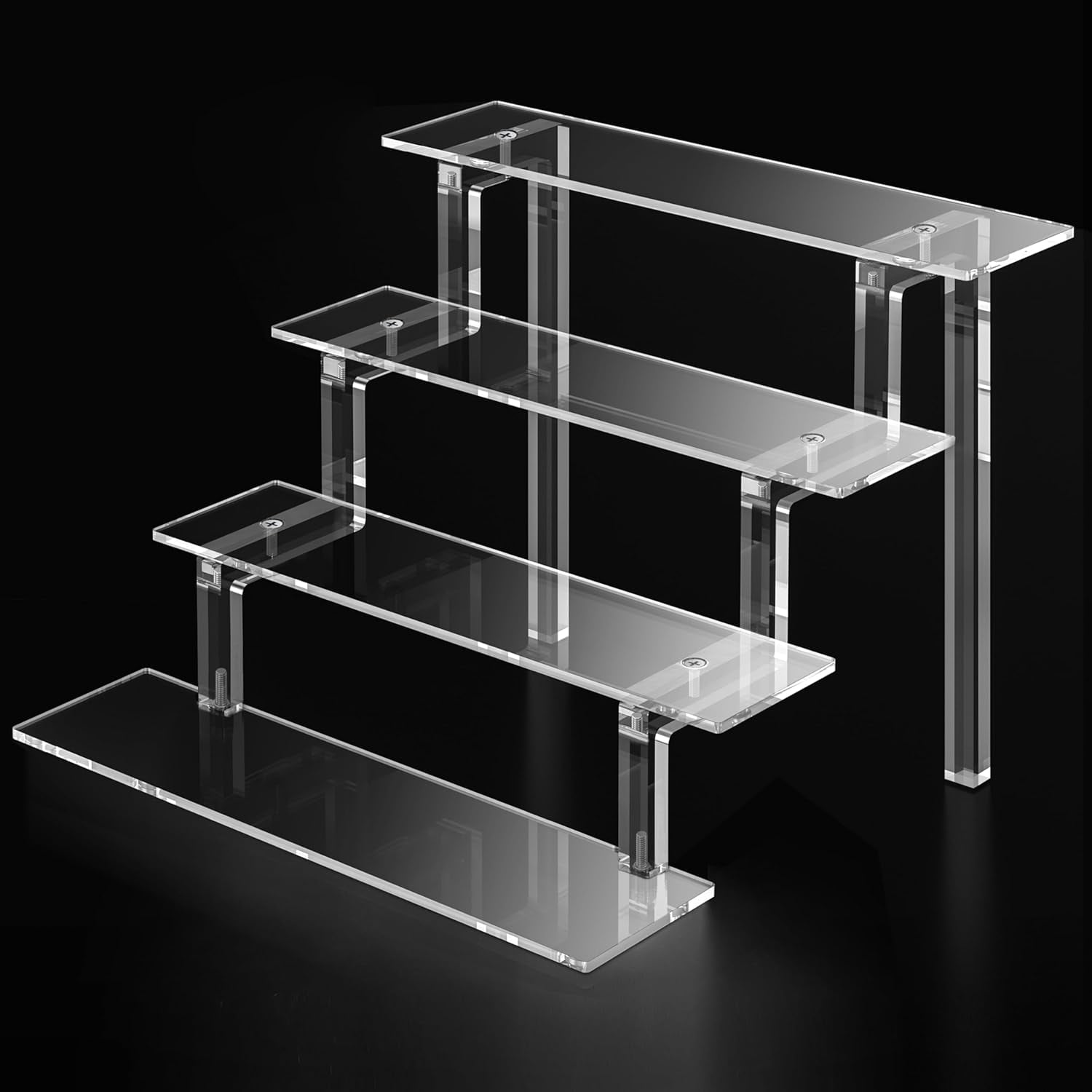 Perfume Organizer Stand, 4 Tier Display Riser Shelf Compatible with ...