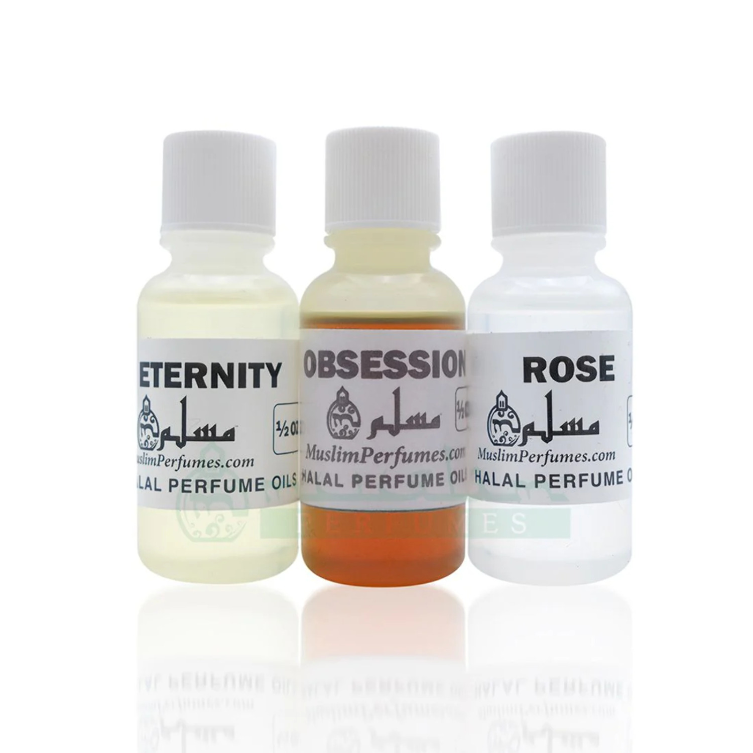 Perfume Set – Eternity, Obsession, Rose – 1/2 oz - Walmart.com