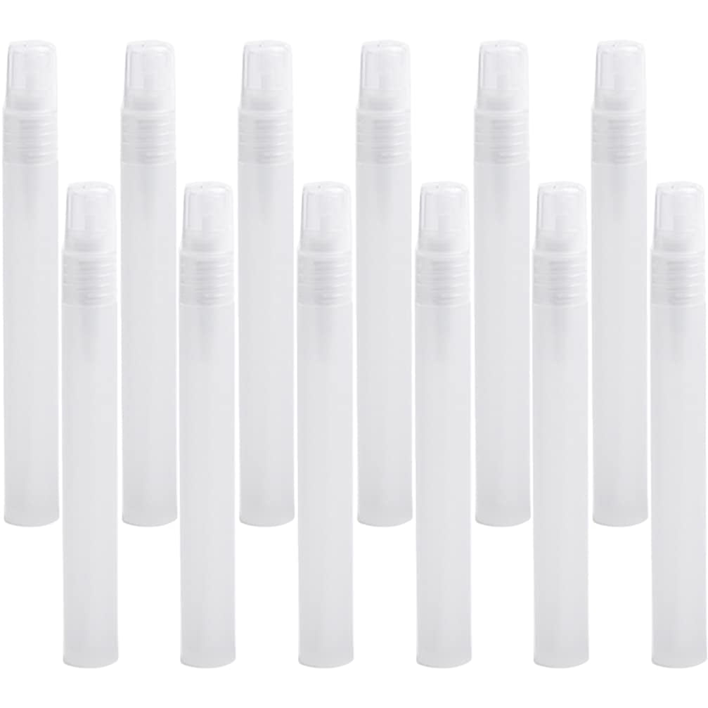 Perfume Travel Refillable 12pcs Mini Spray Bottles Clear Plastic Spray ...