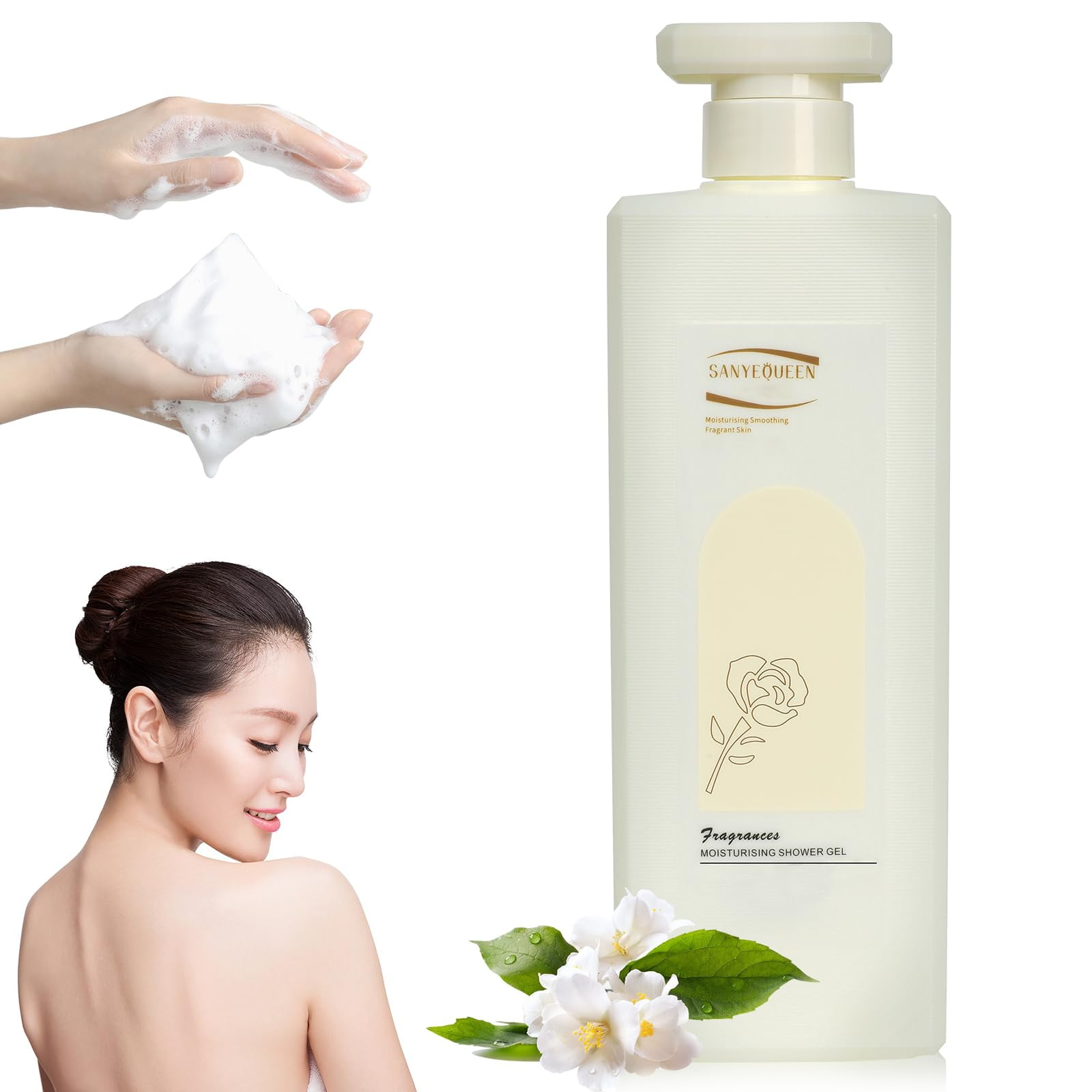 Perfumed Body Wash,SANYEQUEEN XEF1 Fragrant Shower Gel,Korean Fragrant ...