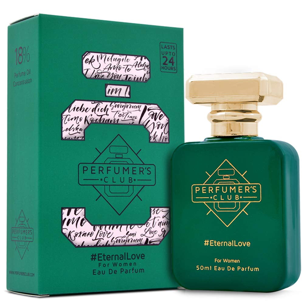 Perfumer's Club Eternal Love Eau De Parfum For Women 50ml, 1.7 Fl.oz. | 18% Oil For Long Lasting ...