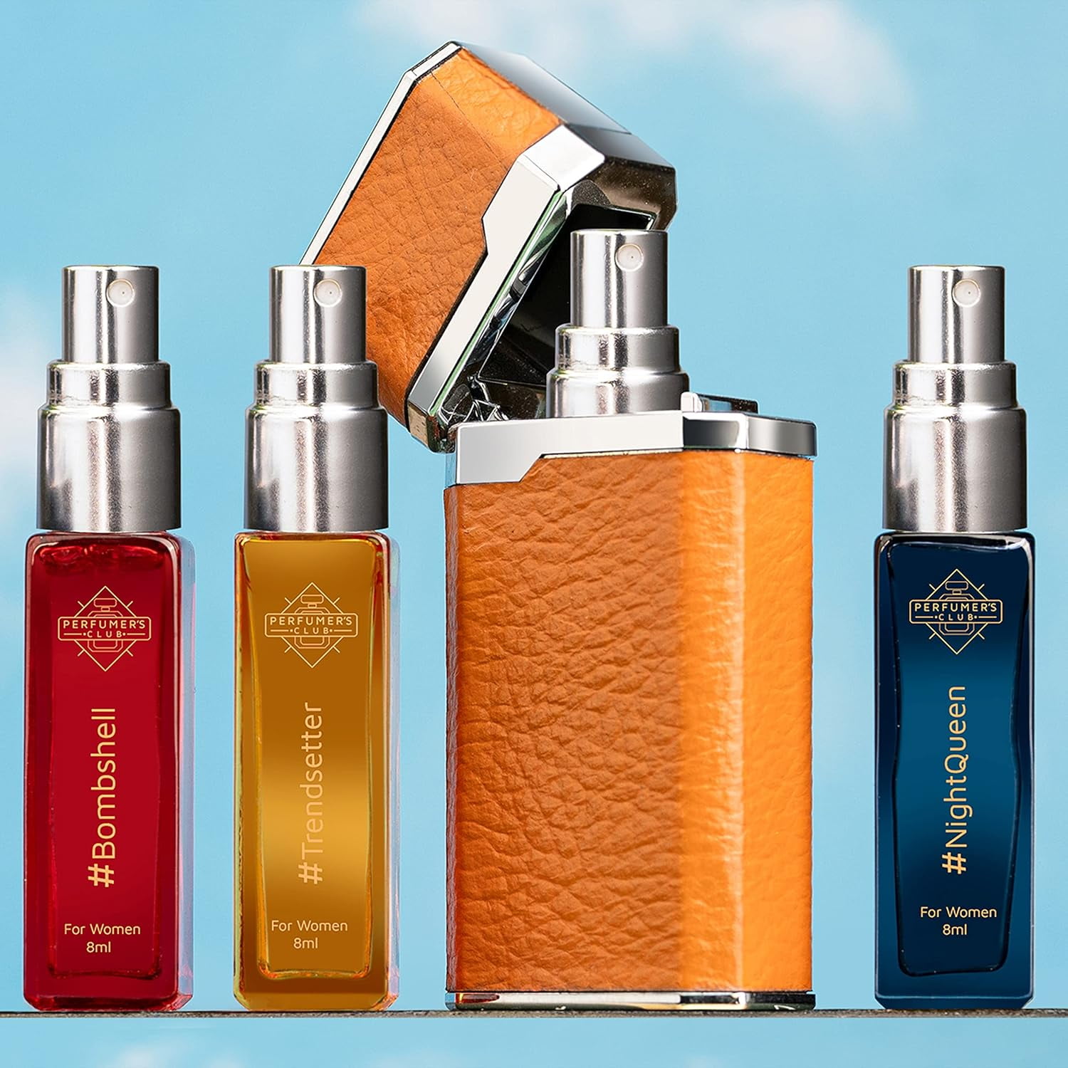 Perfumer's Club Interchangeable Carry Perfume For Women | Combo Of ...