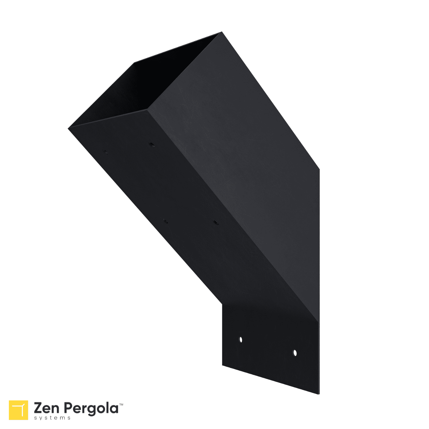 Pergola Corner Brace Bracket for 6x6 Wood Posts (45 Degree Angled ...