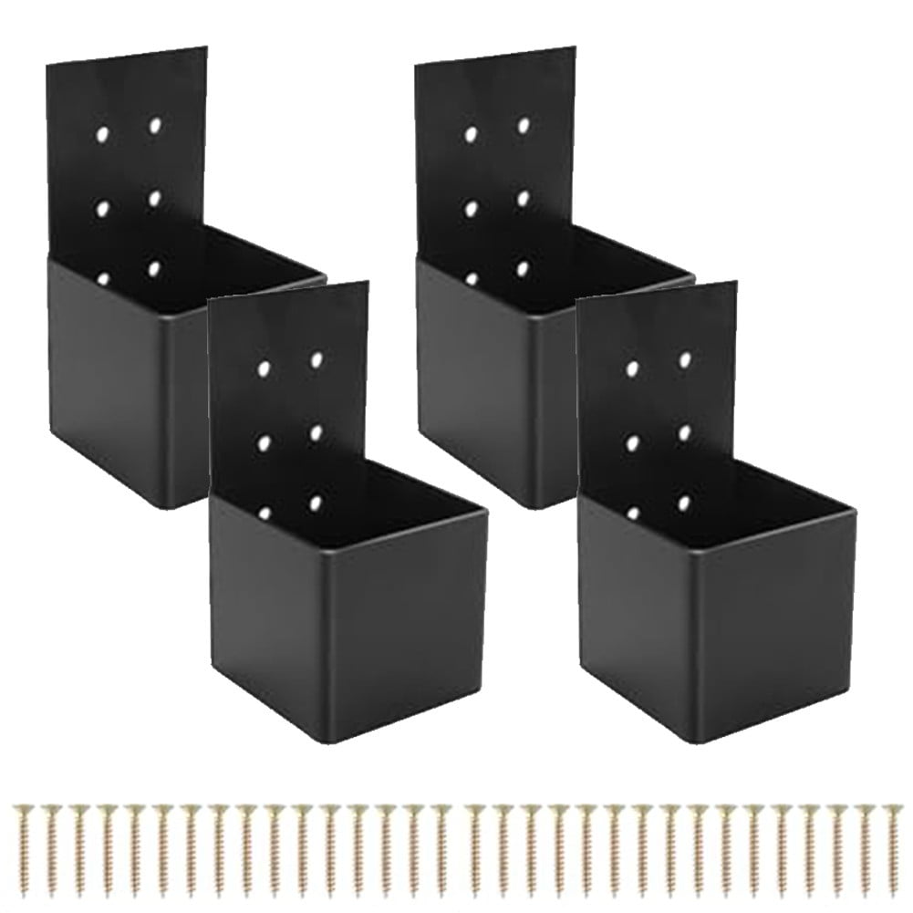 Pergola Post Top Rafter Brackets Deck Railing Connectors Kit For 4x4 ...