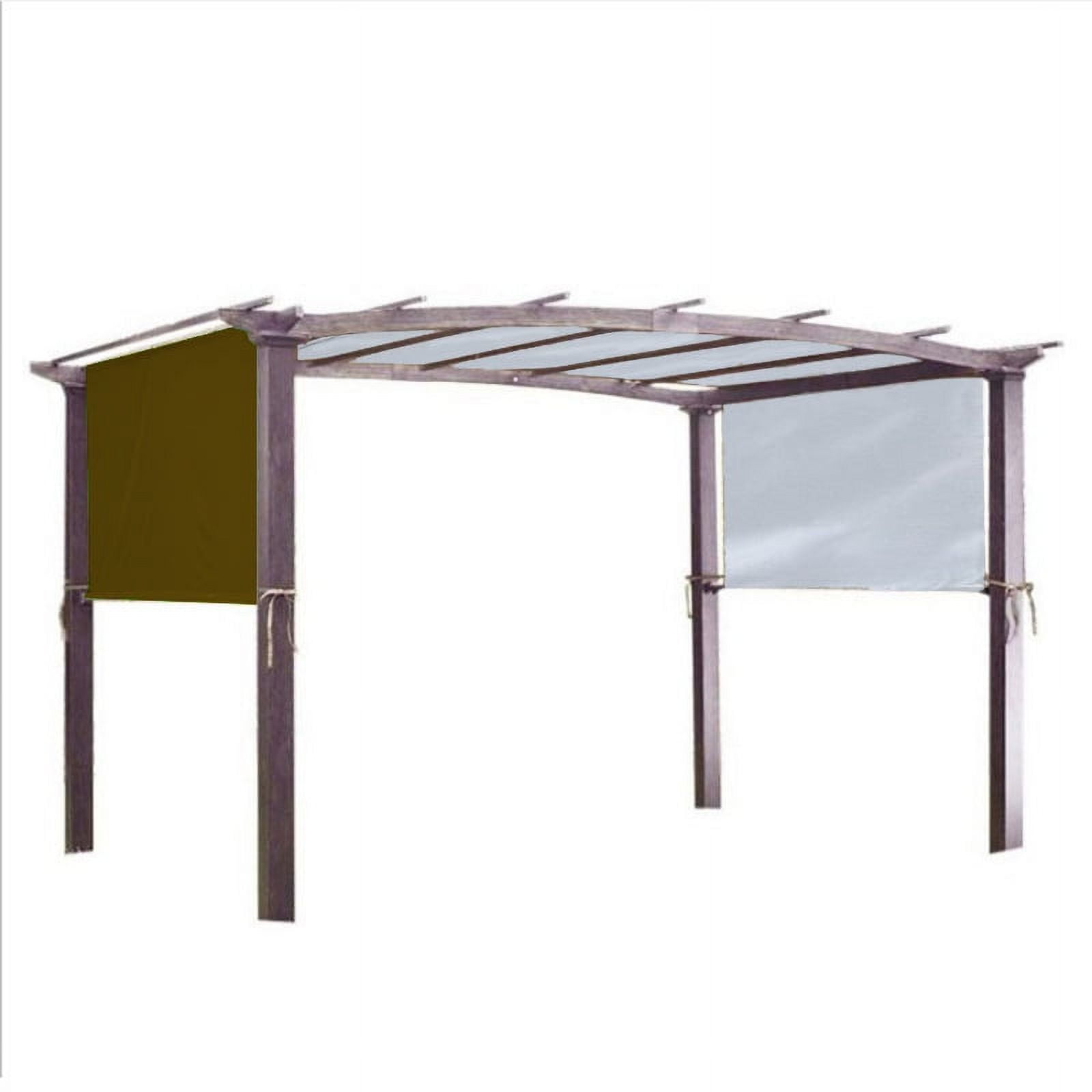 Pergola Replacement Canopy Cover with Fixation Strap Universal ...