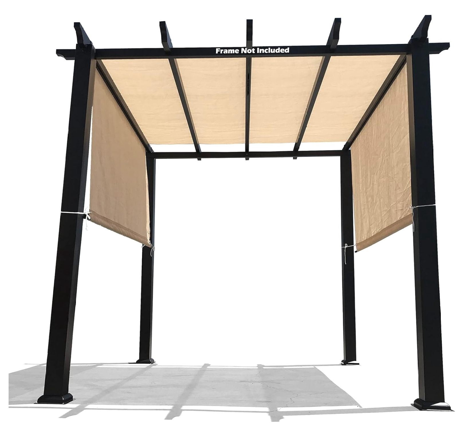 Pergola Shade Cover - Pergola Replacement Canopy with Breathable Shade ...