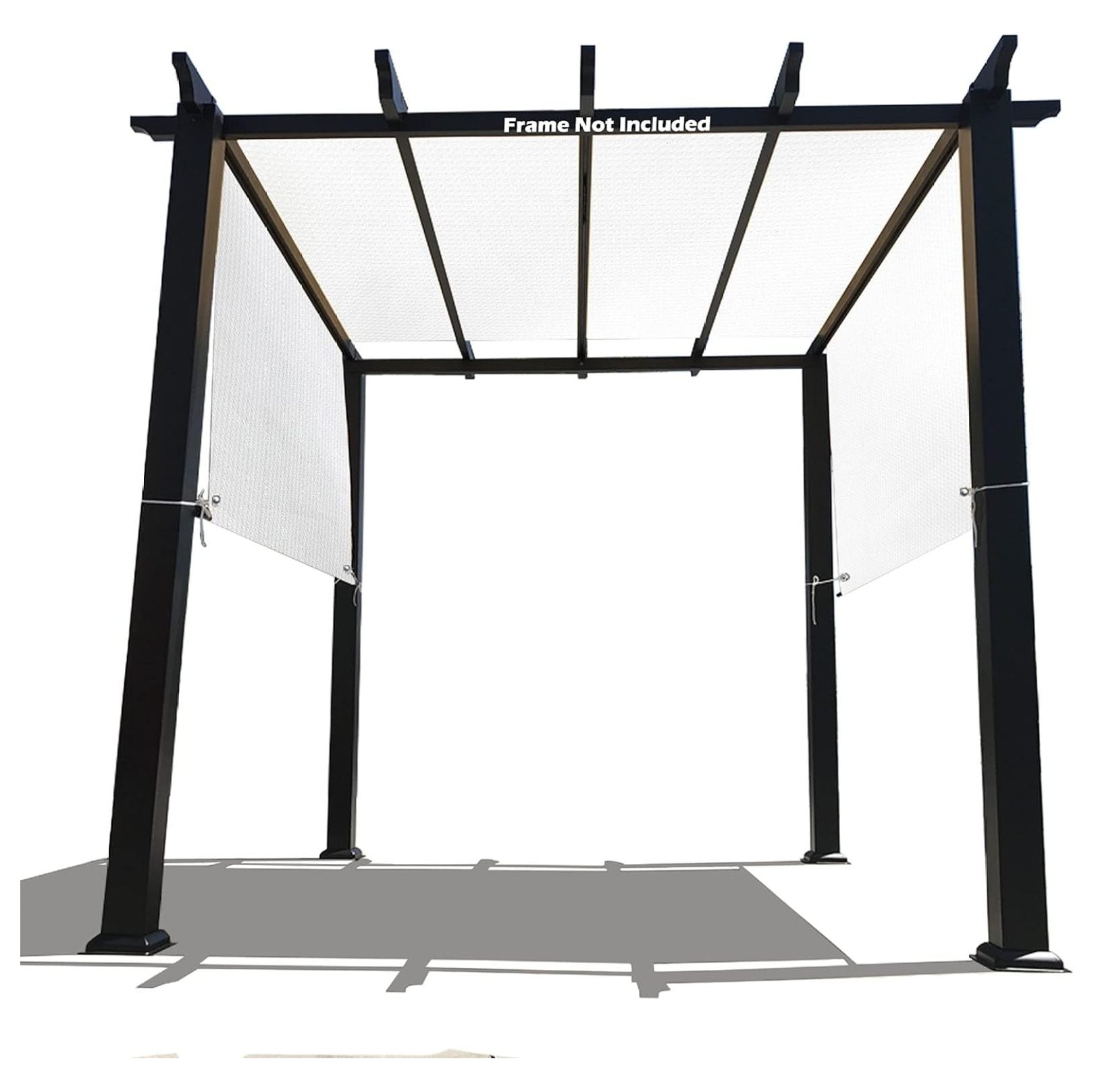 Pergola Shade Cover - Pergola Replacement Canopy with Breathable Shade ...