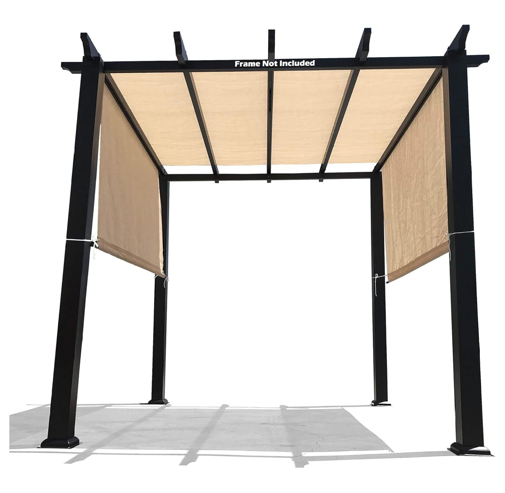 Pergola Shade Cover - Pergola Replacement Canopy with Breathable Shade ...