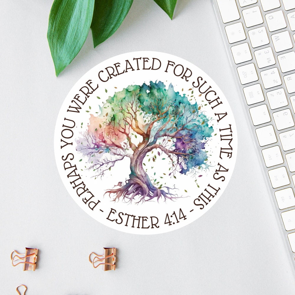 Perhaps This Is The Moment Sticker, Bible Sticker, Esther 4:14 Sticker ...