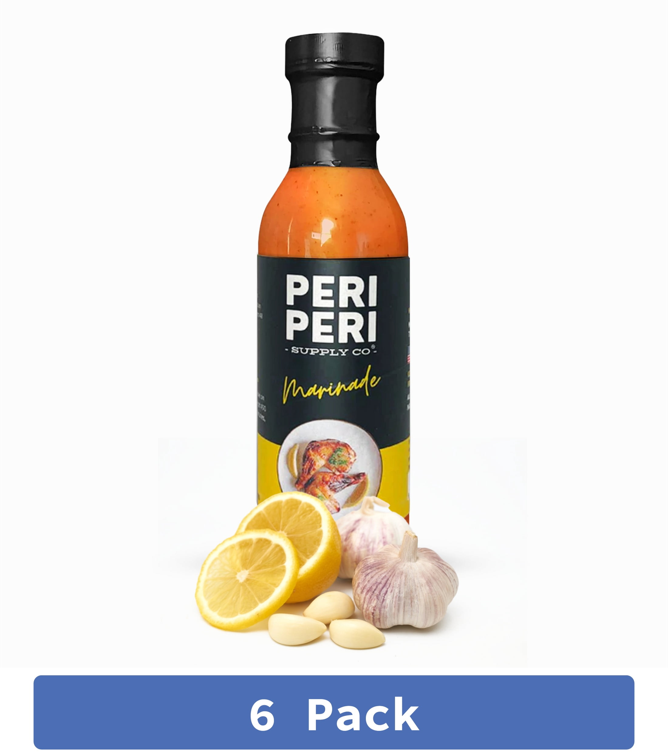 Peri Peri Supply Co Peri Peri Marinade 12 fl oz (Pack Of 6) - Walmart.com
