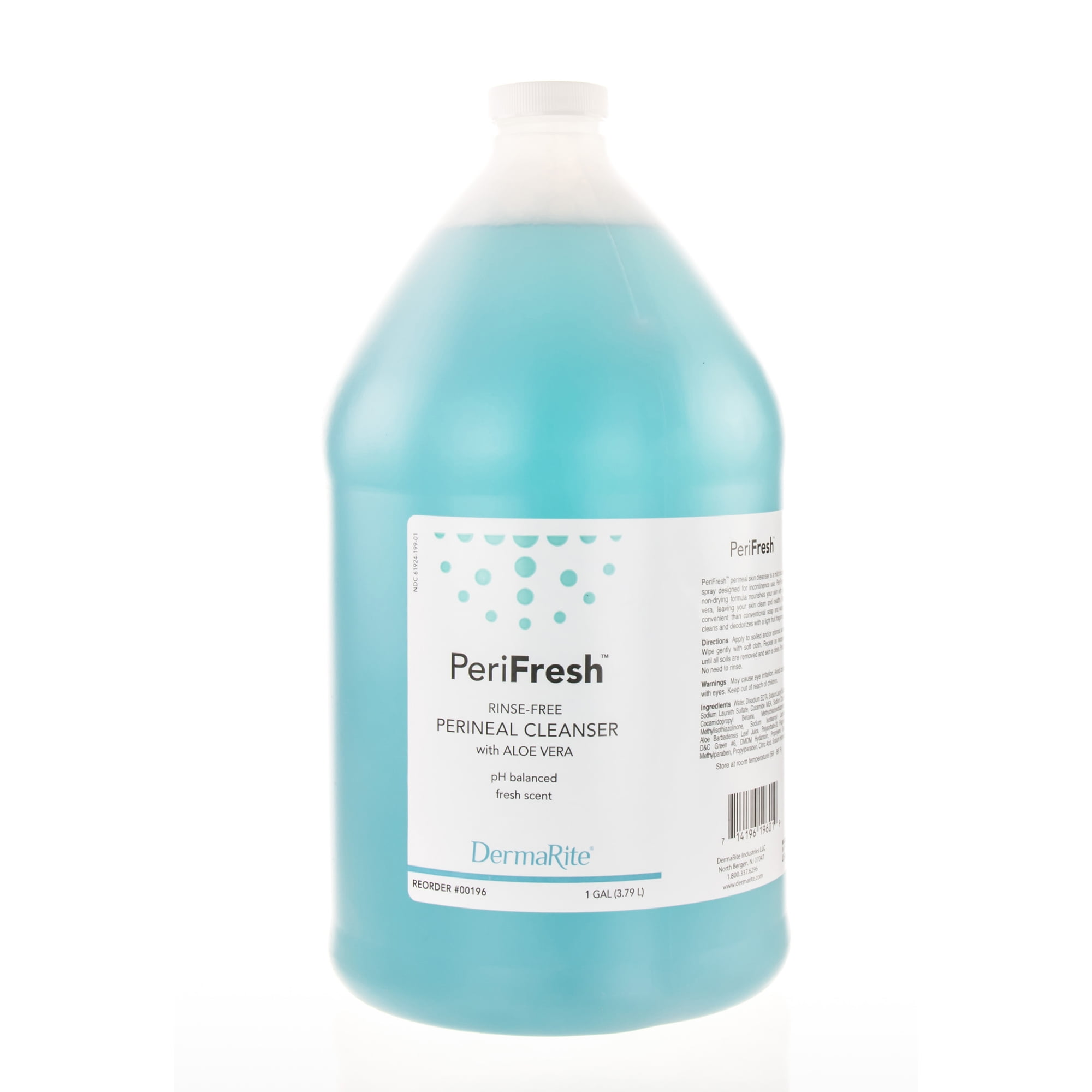 PeriFresh Rinse-Free Perineal Wash, Fresh Fruit Scent, 1 Gal Jug ...