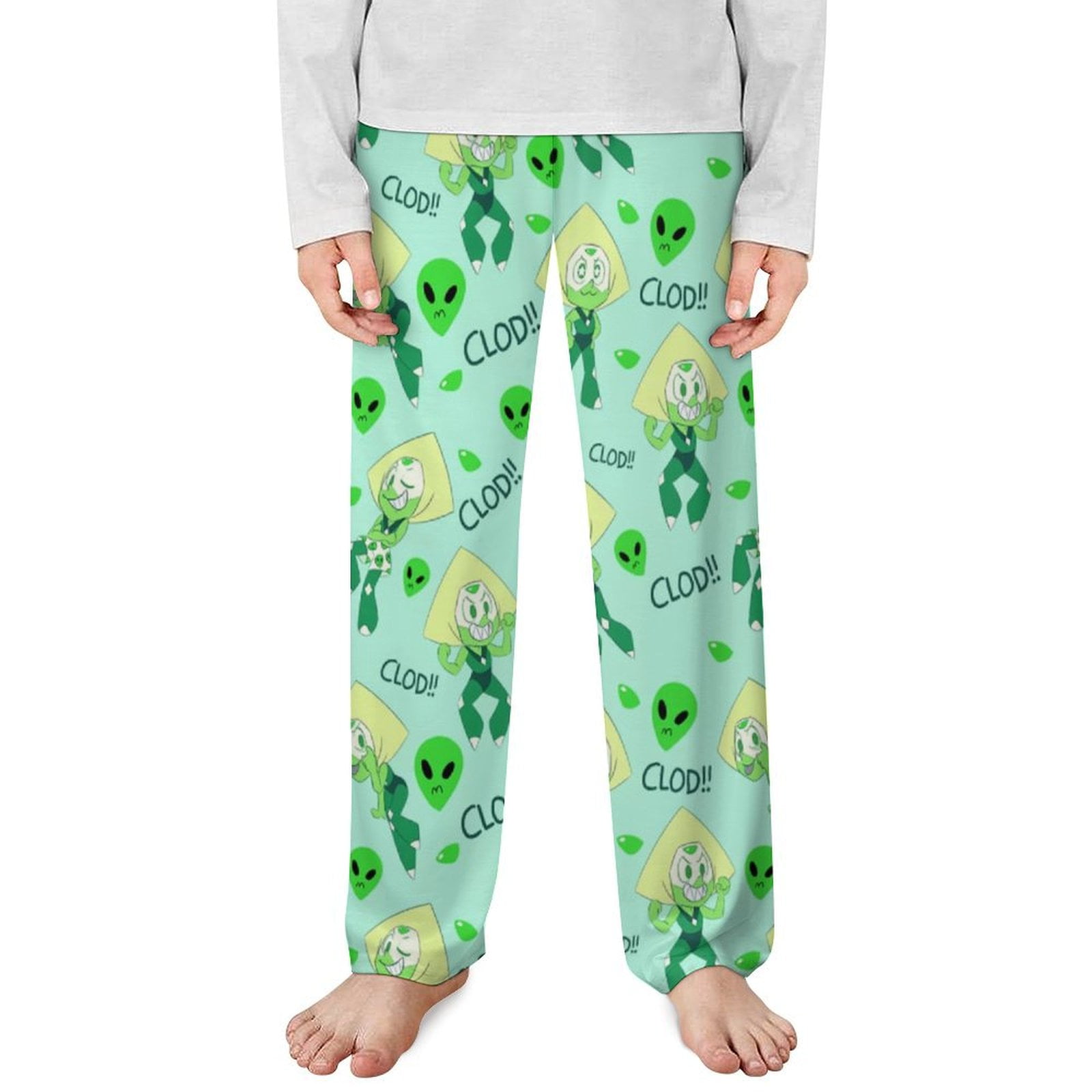 Peridot Steven Universe Children's Pajamas Cozy Lounge Straight Leg ...