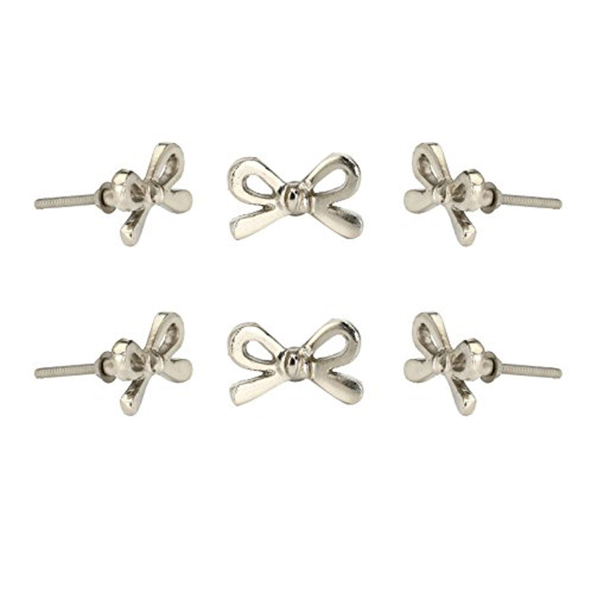 Perilla Home Set of 6 Bow Knobs Decorative Knobs for Home Kitchen ...
