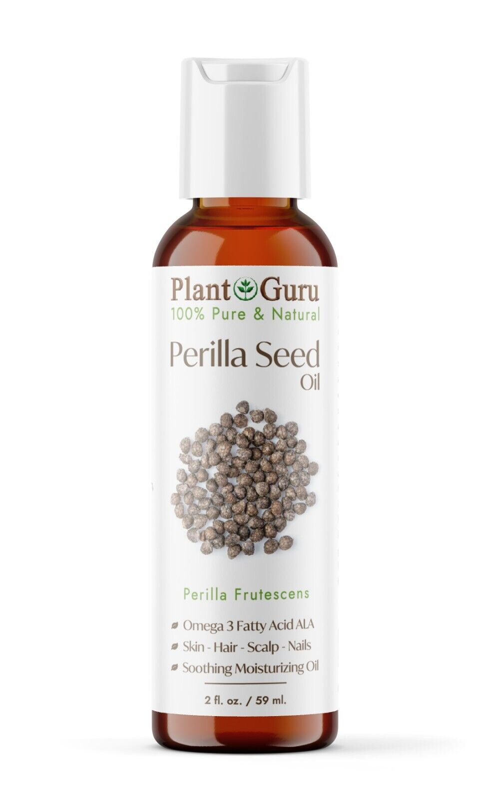 Perilla Seed Oil 2 oz. Cold Pressed 100% Pure Natural - Skin, Body And ...