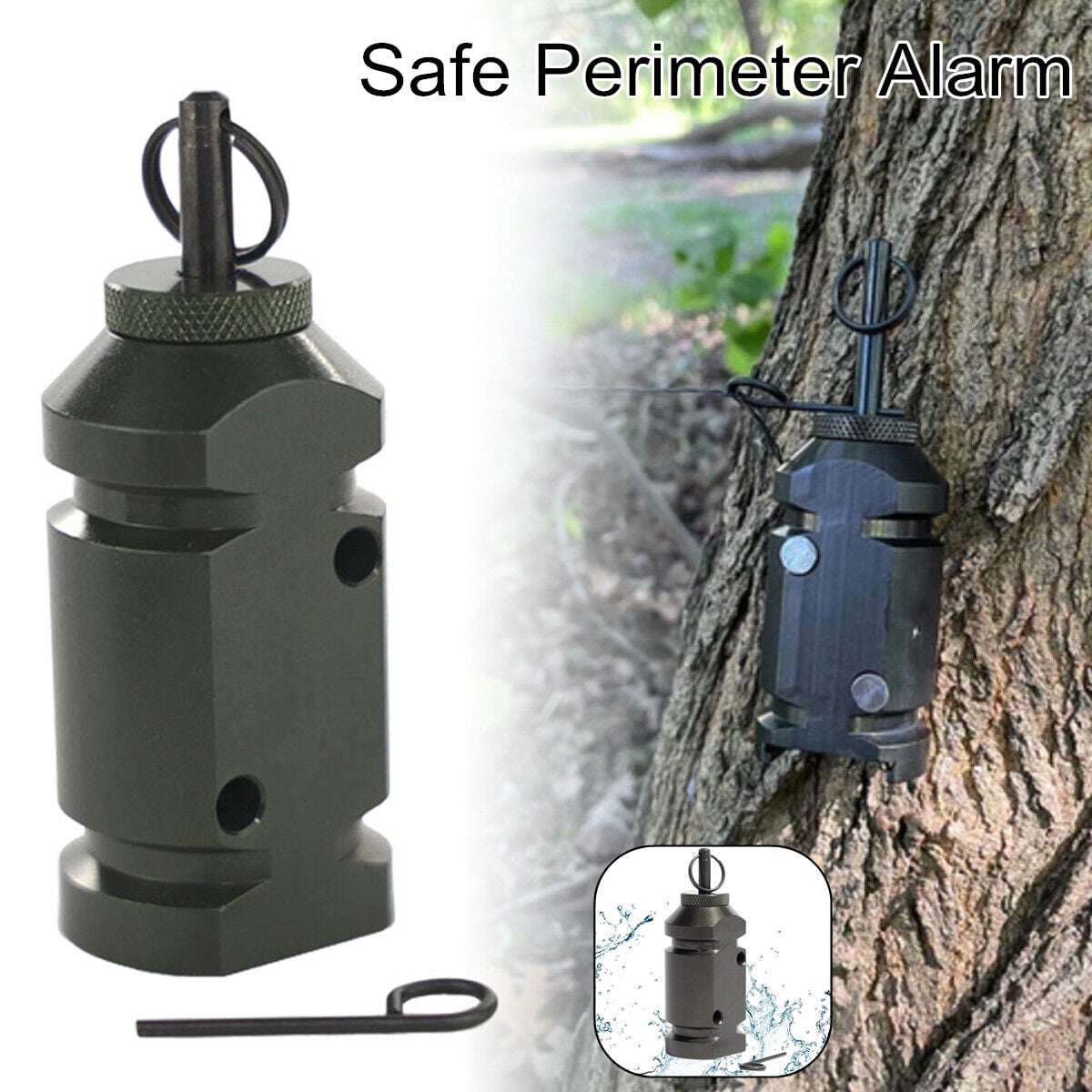 Perimeter Trip Alarm Aluminum Alloy Camp Safe Perimeter Trip Wire Alarm ...