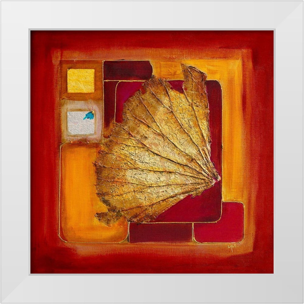 Perinciolo Duluc, Lyne 26x26 White Modern Wood Framed Museum Art Print ...