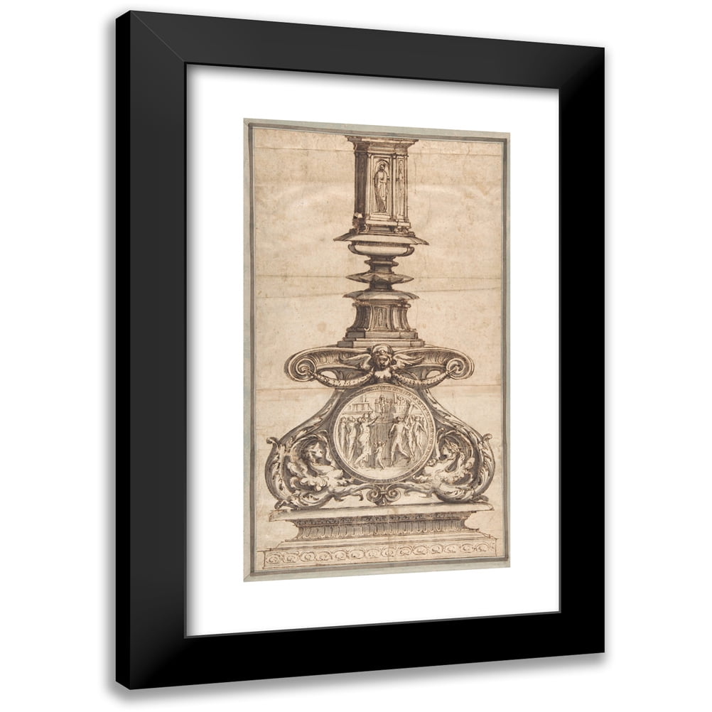 Perino Del Vaga 12x18 Black Modern Framed Museum Art Print Titled ...