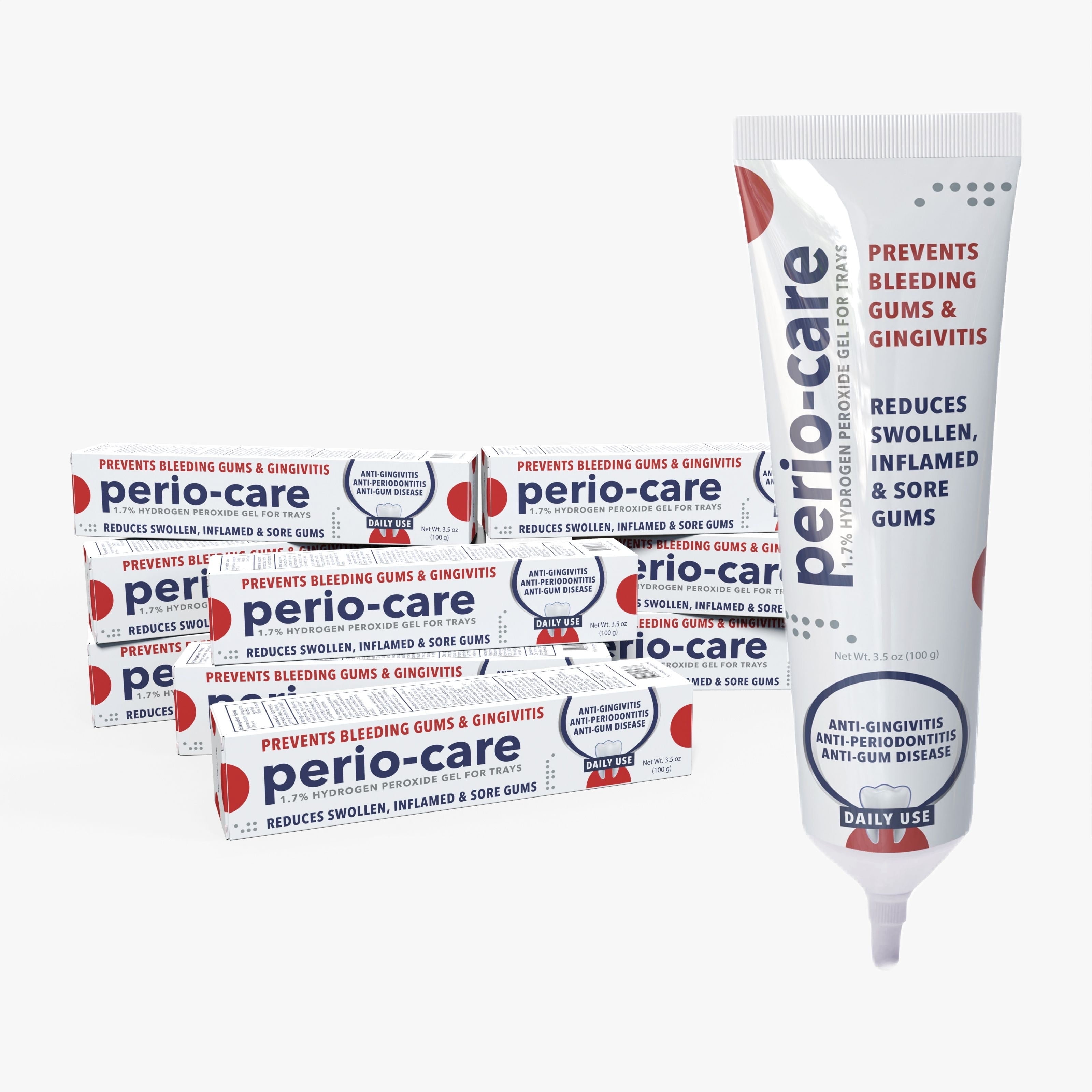 Perio-Care 1.7% Hydrogen Peroxide Gel for Teeth Dental Treatment - Oral ...