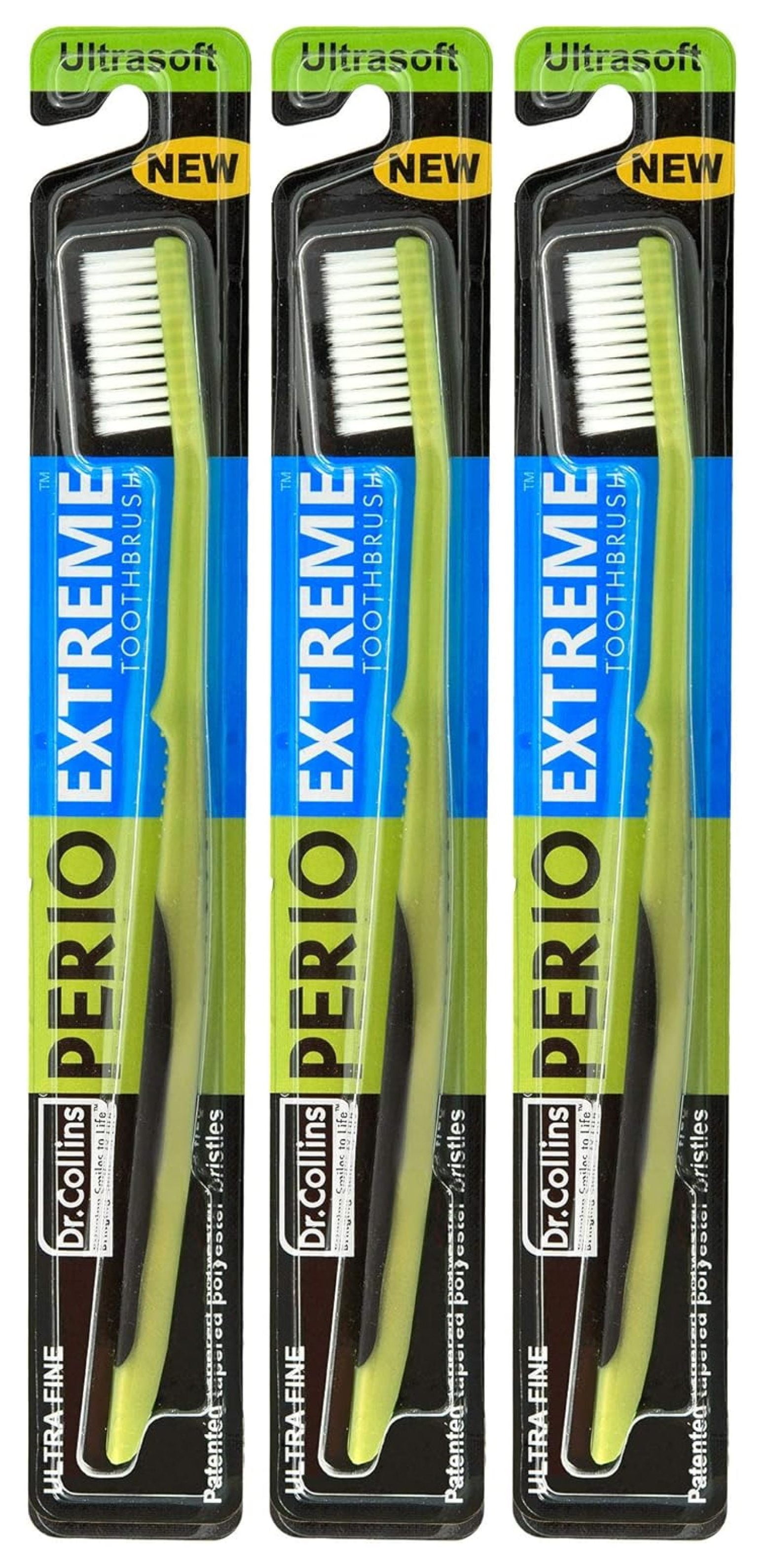 Perio Extreme Toothbrush, (Colors Vary) (Pack of 3) - Walmart.com