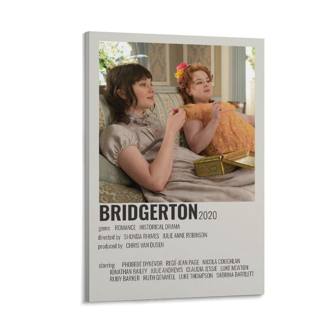 Period British Royalty TV Minimalist Black and White Mid-Century Modern ...