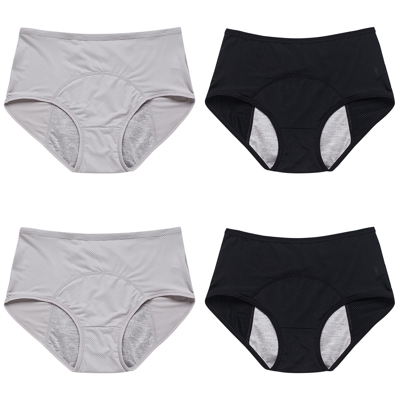 Period Panties for Women Leak Proof High Waist Menstrual Underwear ...
