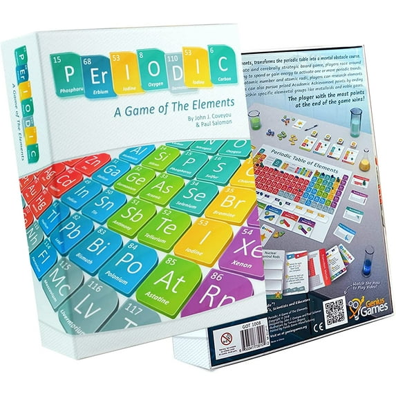 Periodic: A Game of the Elements | Chemistry Board Game for Kids and ...