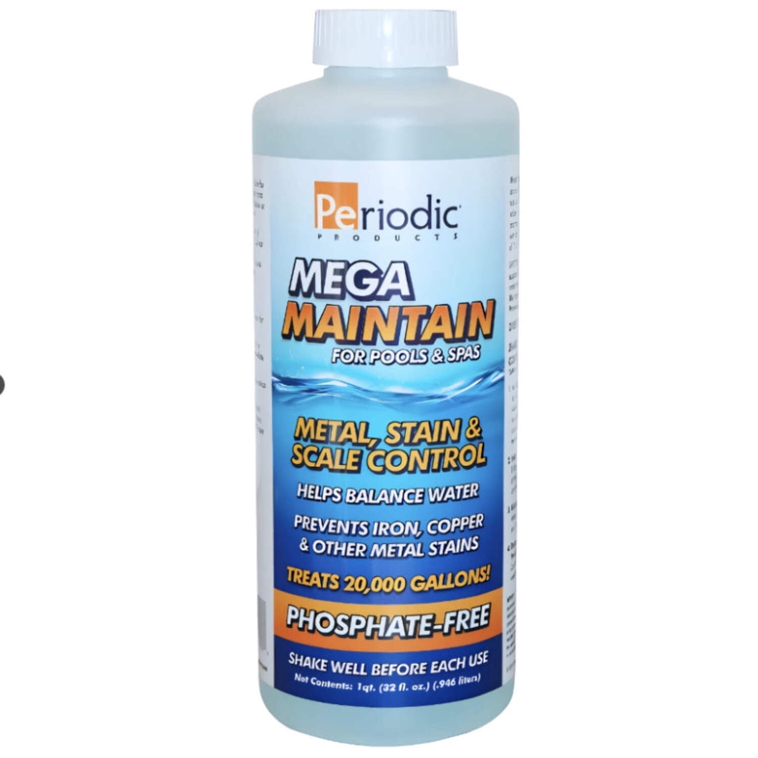 Periodic Products Mega Maintain Metal, Stain Scale Control, 32 oz ...