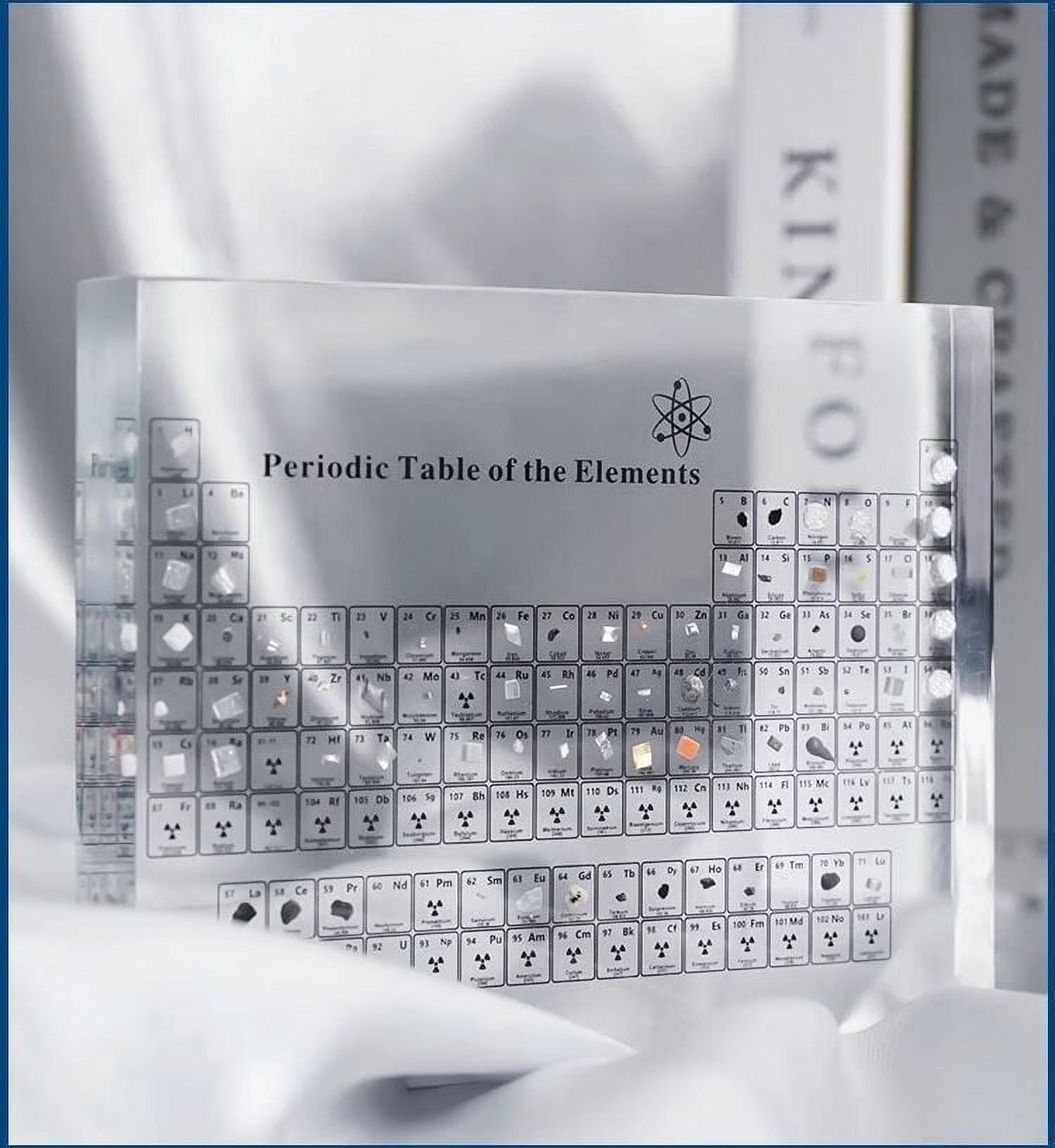 Periodic Table with 83 Elements Inside, Acrylic Periodic Table with ...
