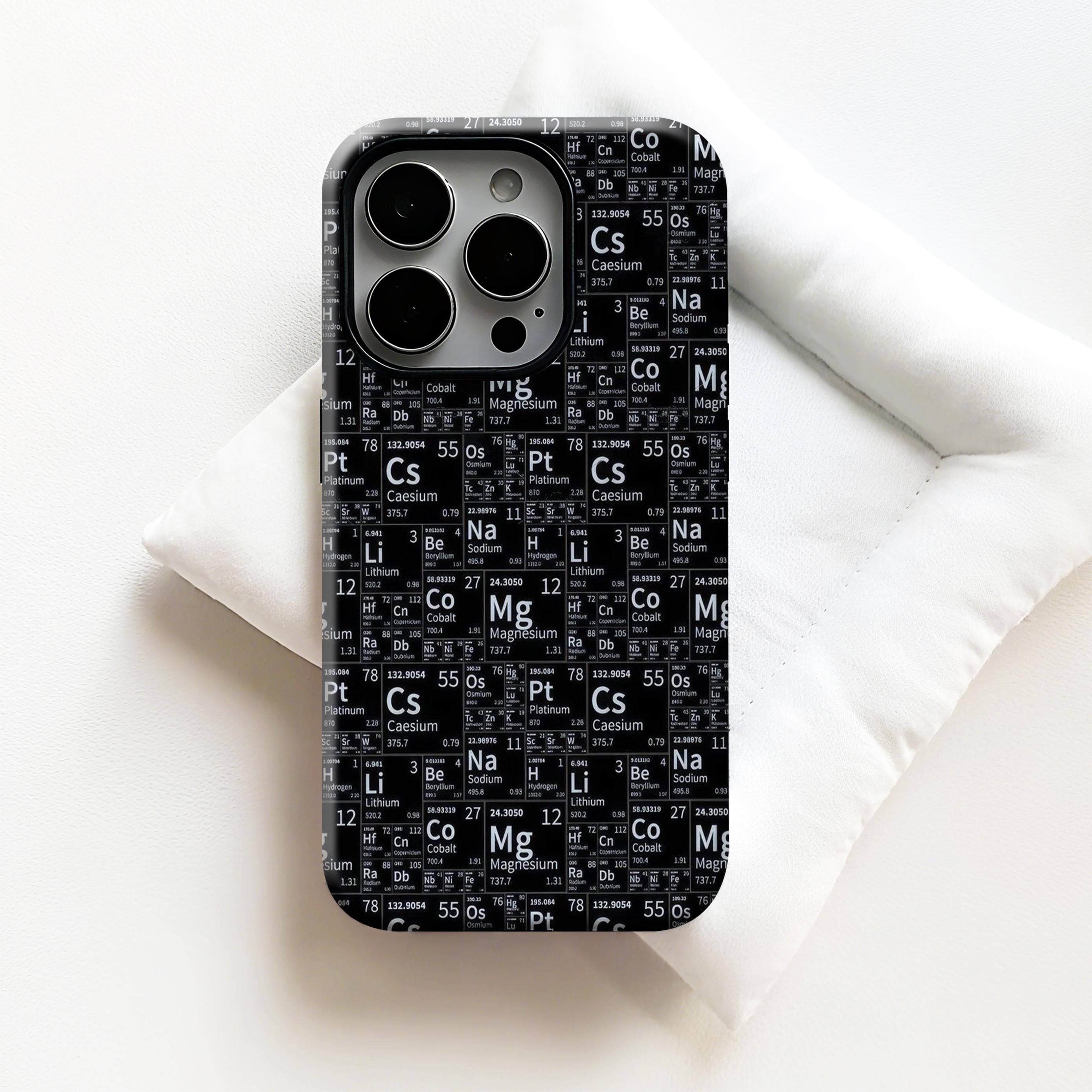 Periodic Table Chemistry Science Lover Phone Case for iPhone 17 through ...