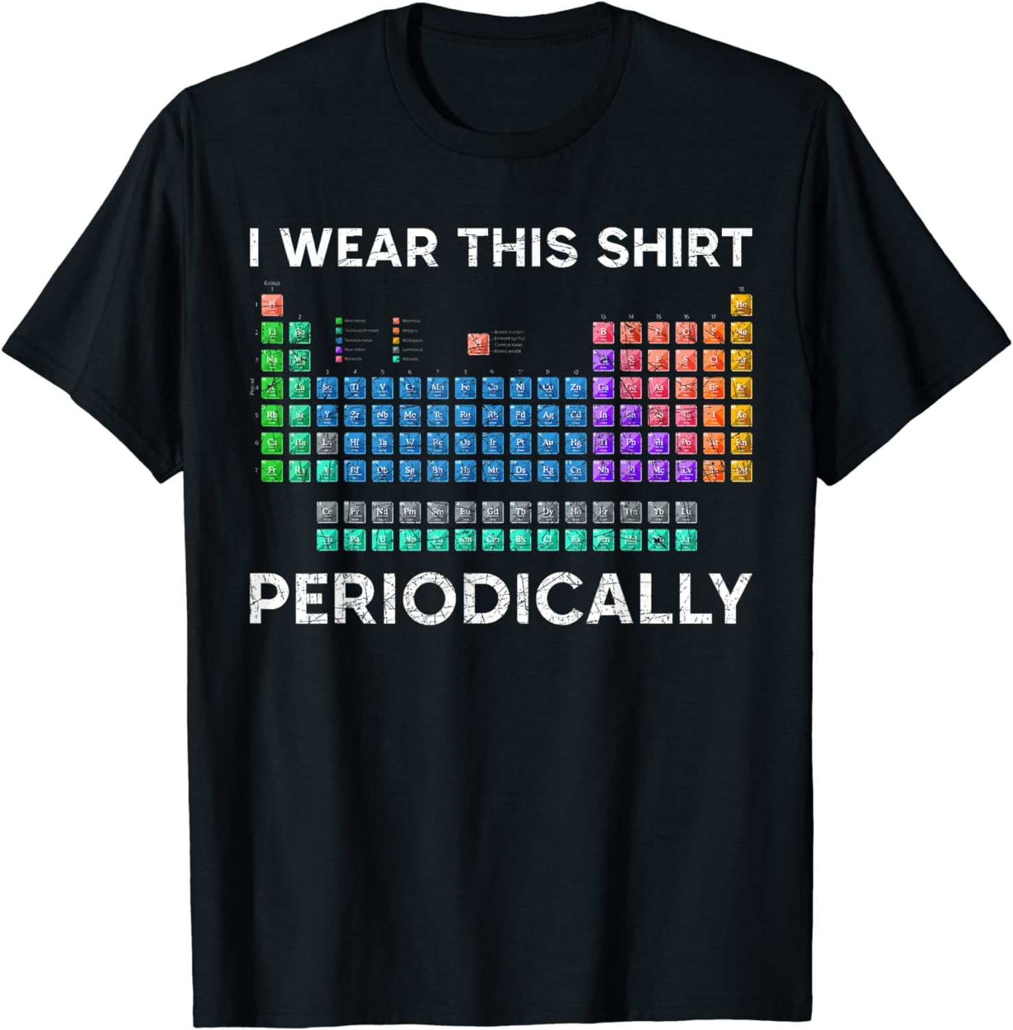 Periodic Table Chemistry T-Shirt - Walmart.com