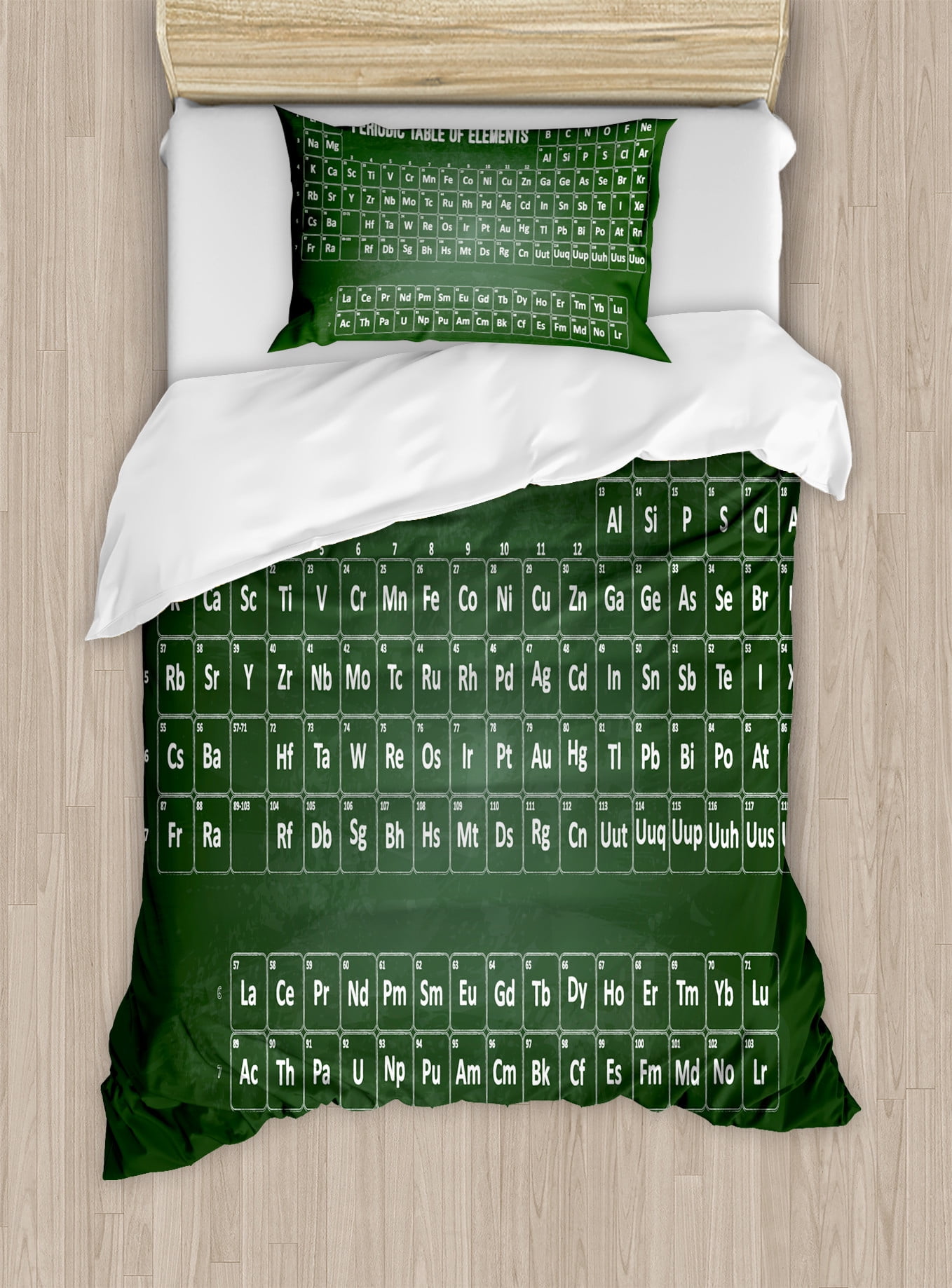 Periodic Table Duvet Cover Set, Chemistry Science Inspirational ...