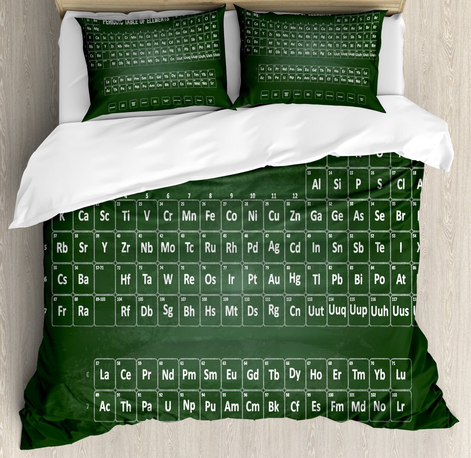 Periodic Table Duvet Cover Set, Chemistry Science Inspirational ...