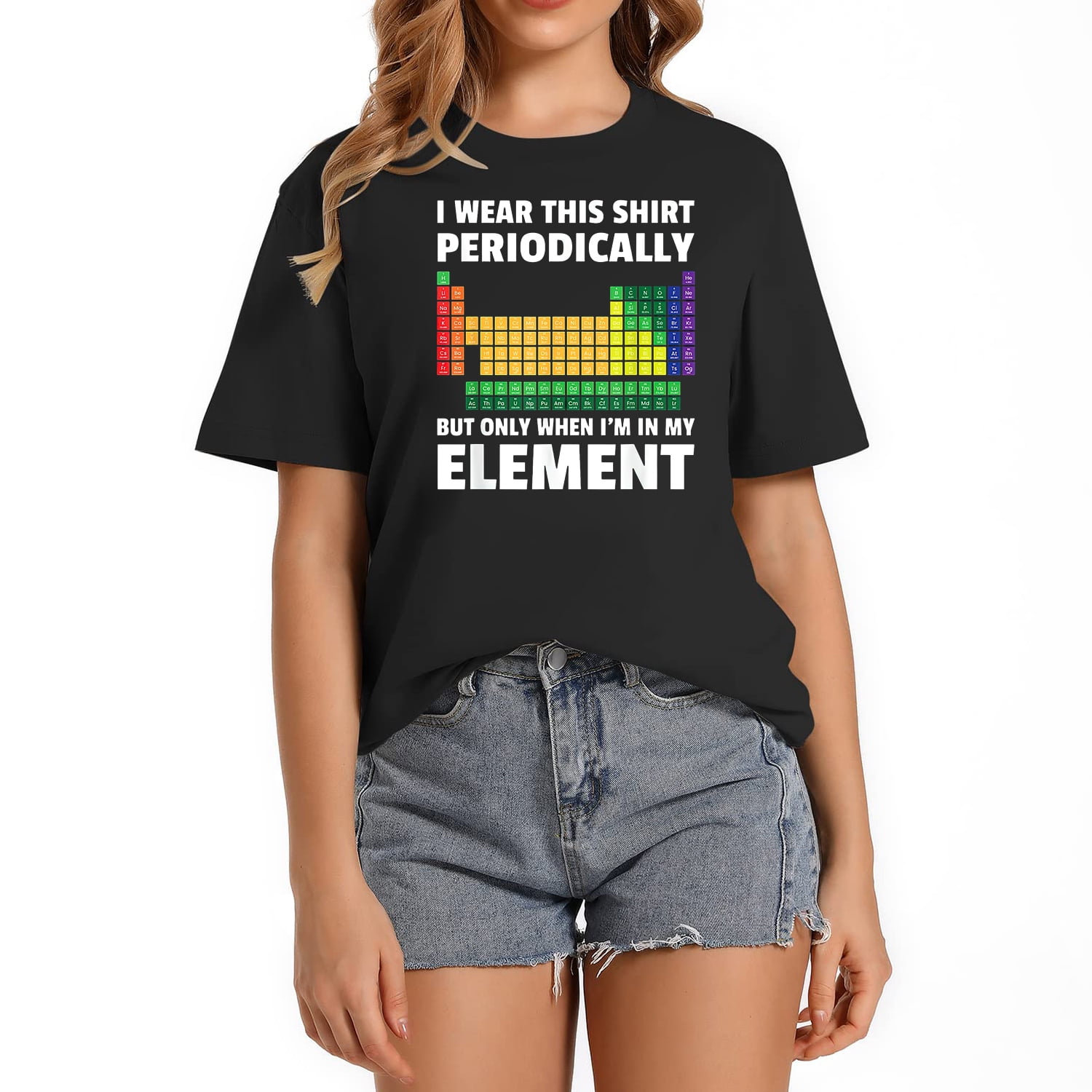 Periodic Table Of Elements - Funny Saying T-Shirt - Walmart.com