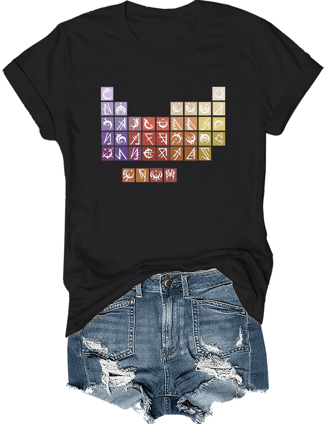 Periodic Table Shirt, Periodic Table TShirt, Periodic Table Tee ...