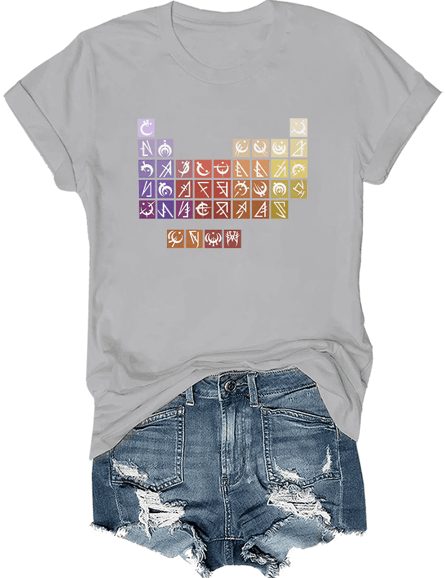 Periodic Table Shirt, Periodic Table TShirt, Periodic Table Tee ...