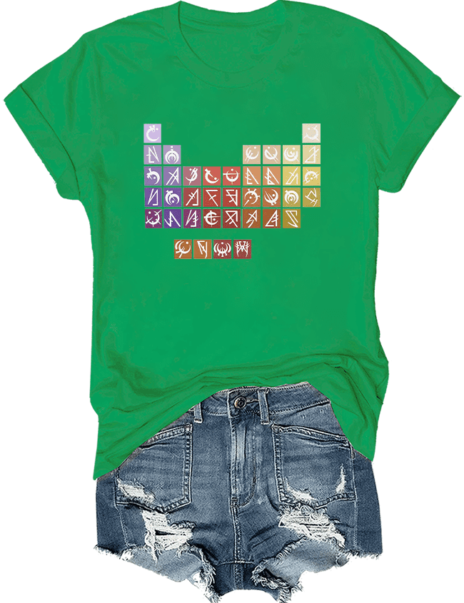 Periodic Table Shirt, Periodic Table TShirt, Periodic Table Tee ...