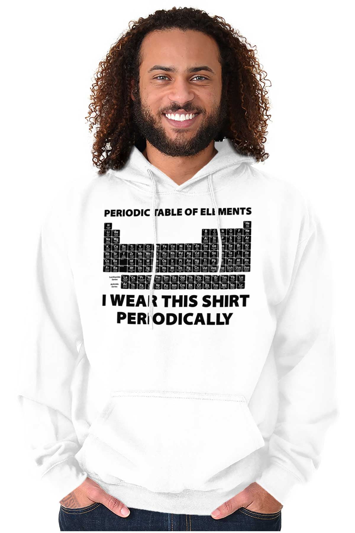 Periodic Table Wear Periodically Nerd Hoodie Sweatshirt Women Men ...