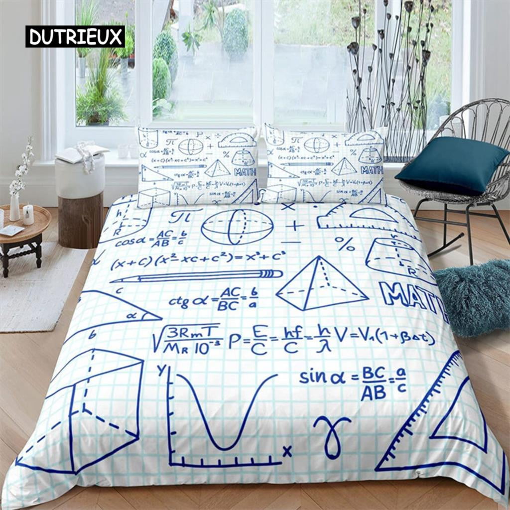 Periodic Table of Duvet Cover Science Bedding Set Microfiber Chemistry ...