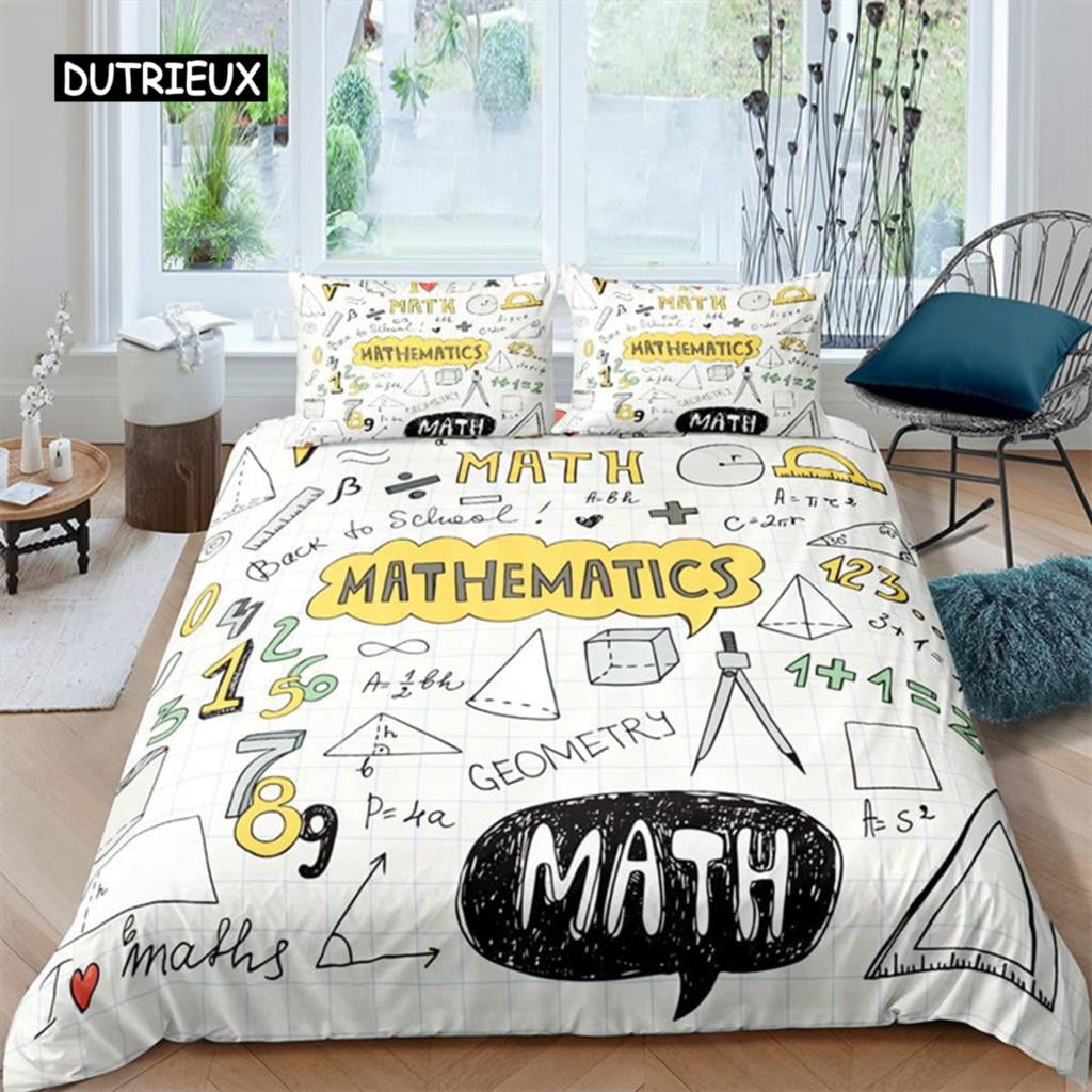 Periodic Table of Duvet Cover Science Bedding Set Microfiber Chemistry ...