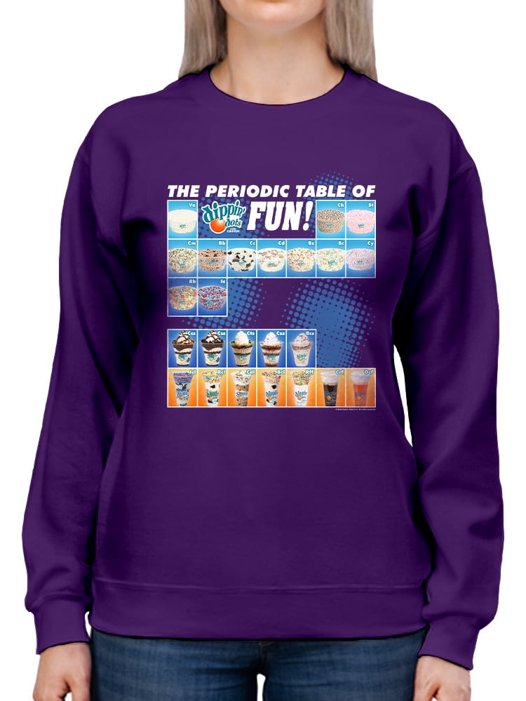 Periodic Table of Fun - Dippin’ Dots Ice Cream Graphic Women's ...