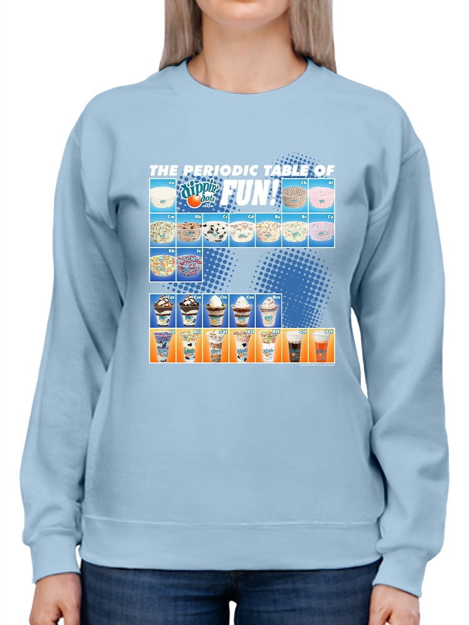Periodic Table of Fun - Dippin’ Dots Ice Cream Graphic Women's ...