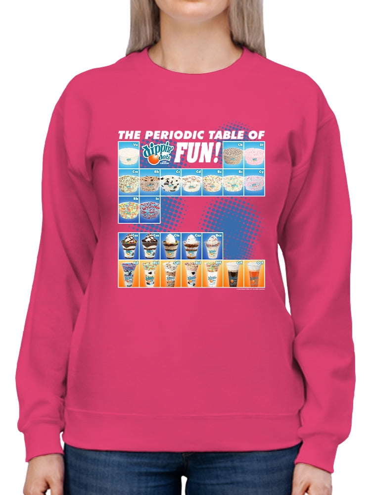 Periodic Table of Fun - Dippin’ Dots Ice Cream Graphic Women's ...