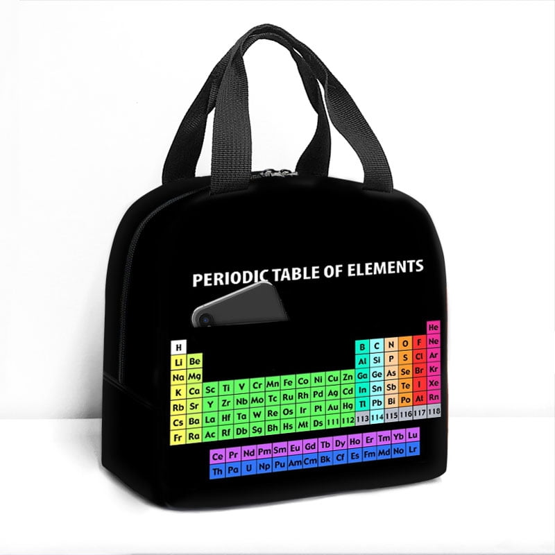 Periodic Table of Insulated Lunch Bag Scientific Physical Chemistry ...