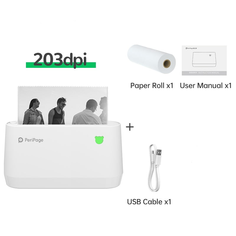 Peripage A9 Max Portable Mini Pocket Photo Printing Wireless Bluetooth ...