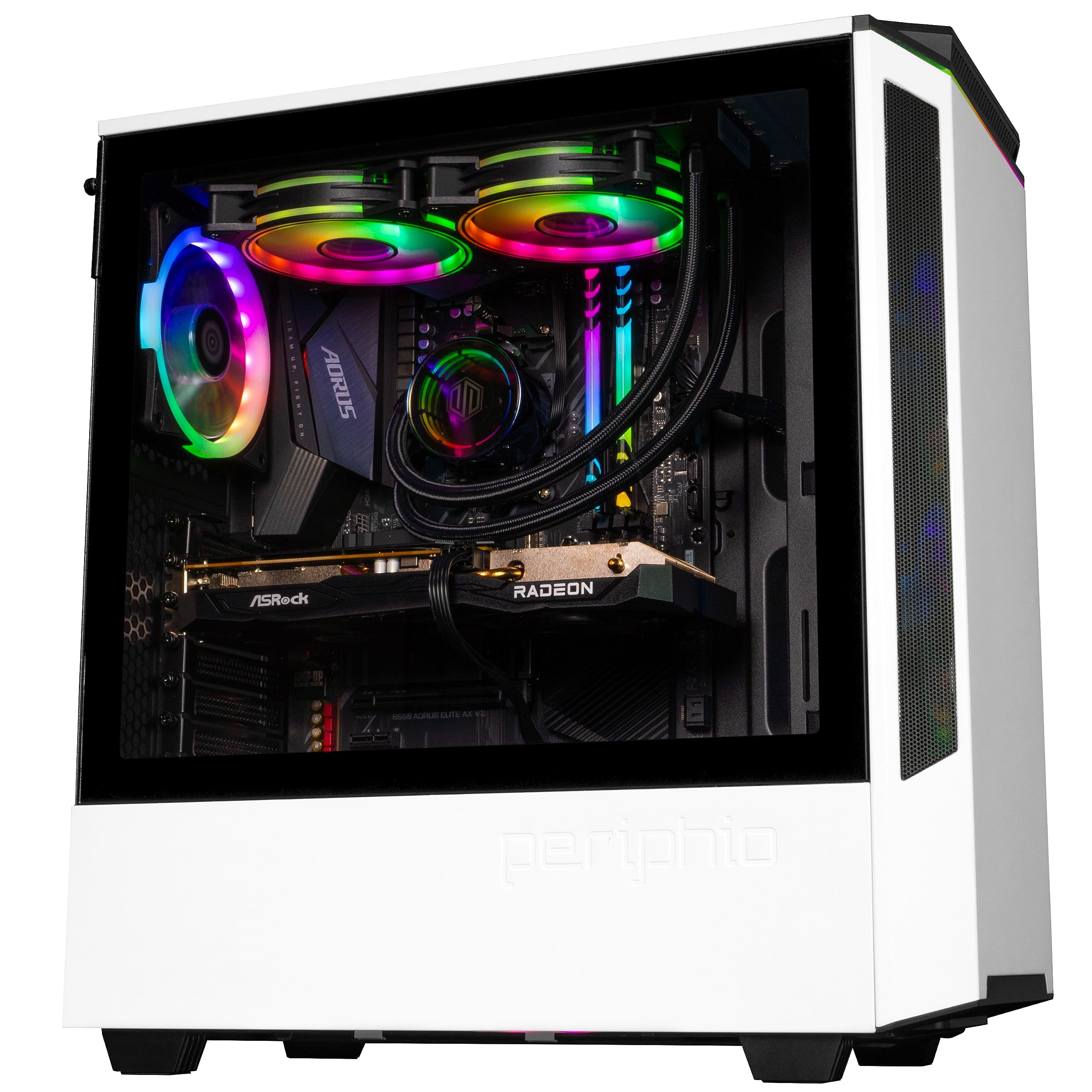 Periphio Nova Prebuilt Gaming PC - Liquid Cooled PC | AMD Ryzen 5 5600X ...