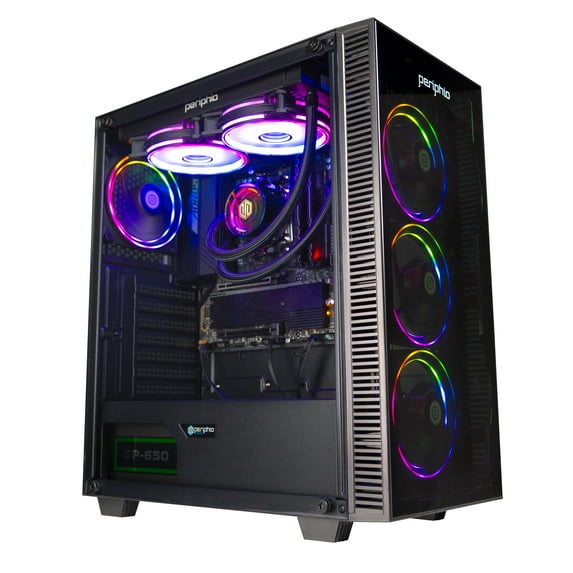 Periphio Terra-II Prebuilt Gaming PC - Liquid Cooled AMD Ryzen 5 8600G ...