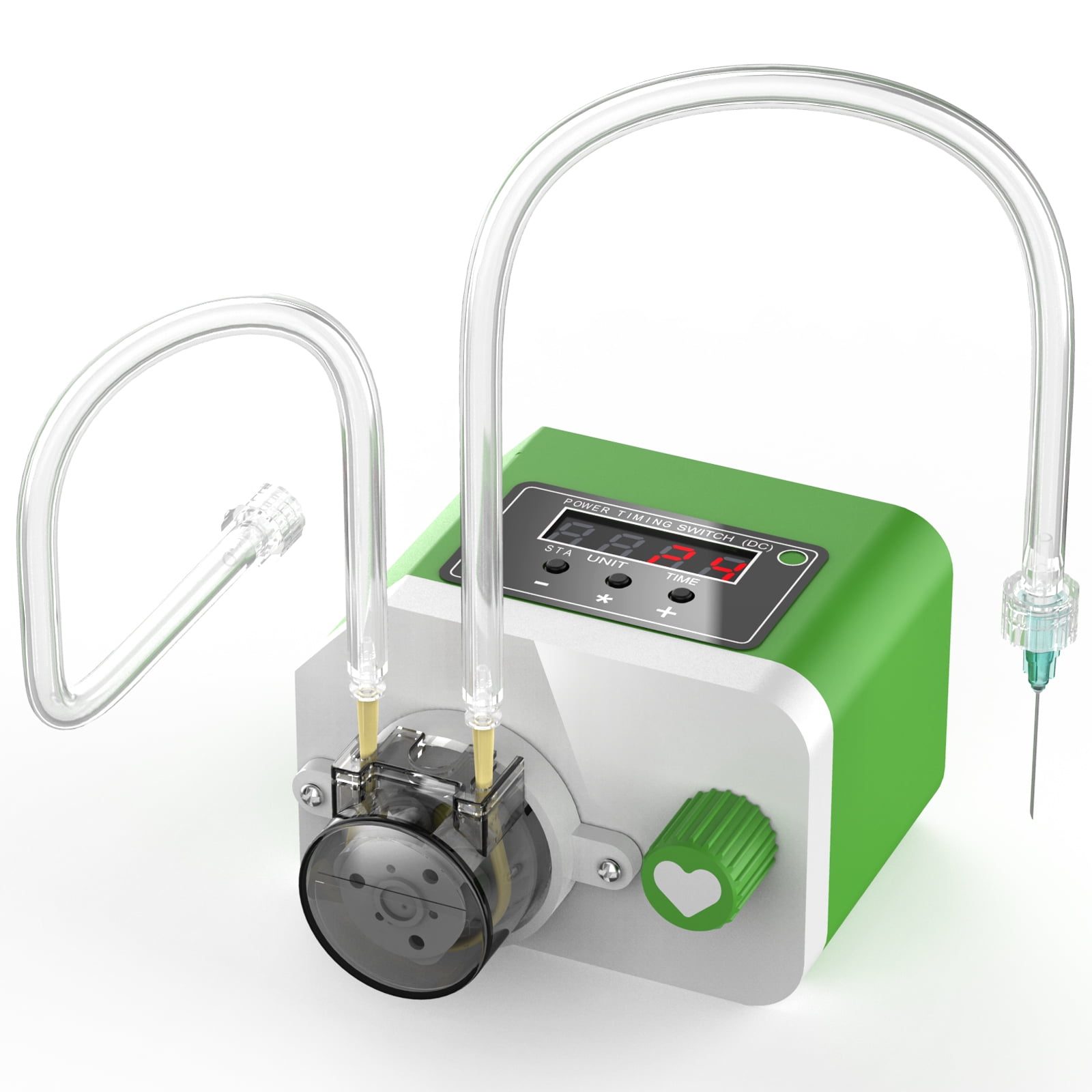 Peristaltic Dosing Pump 0-85ml/min Adjustable Low Flow Rate Liquid ...