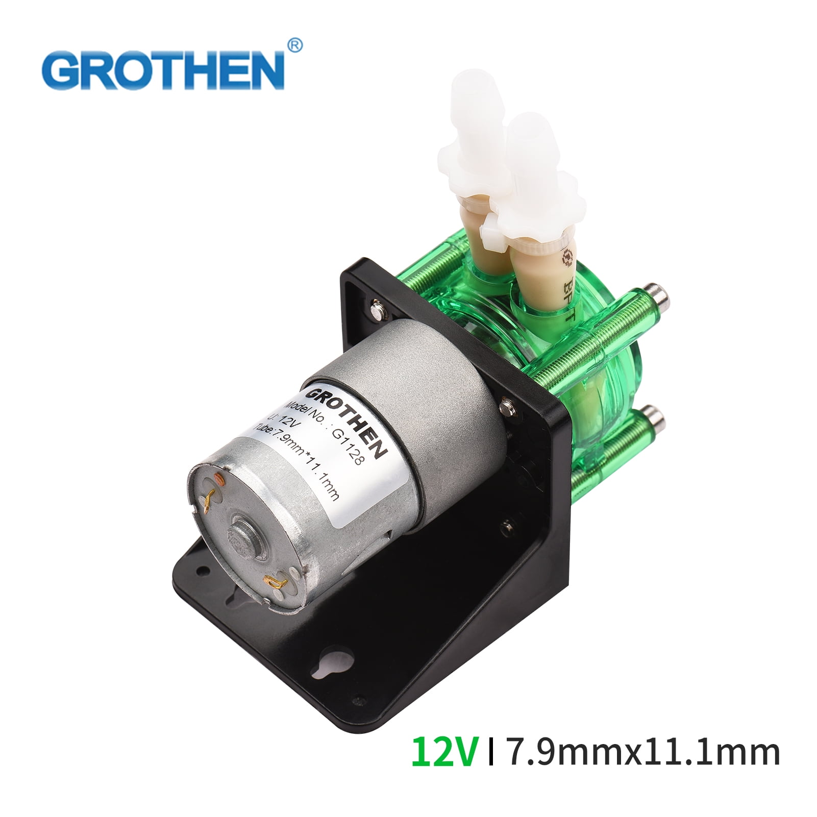 Peristaltic Pump, 12v Pump L Panel 700ml/min Lab Chemical Peristaltic Tube 700ml/min Lab ...