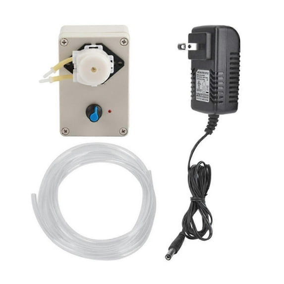 Peristaltic Pump AB21 Electric 12V/24V Silicone Tube Adjustable Speed ...